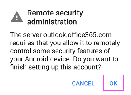 O365 Phone – Android Gmail app – HDF Website